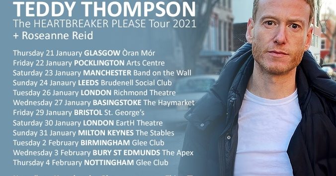 Teddy Thompson album release and Jan/Feb tour onsale | Serious